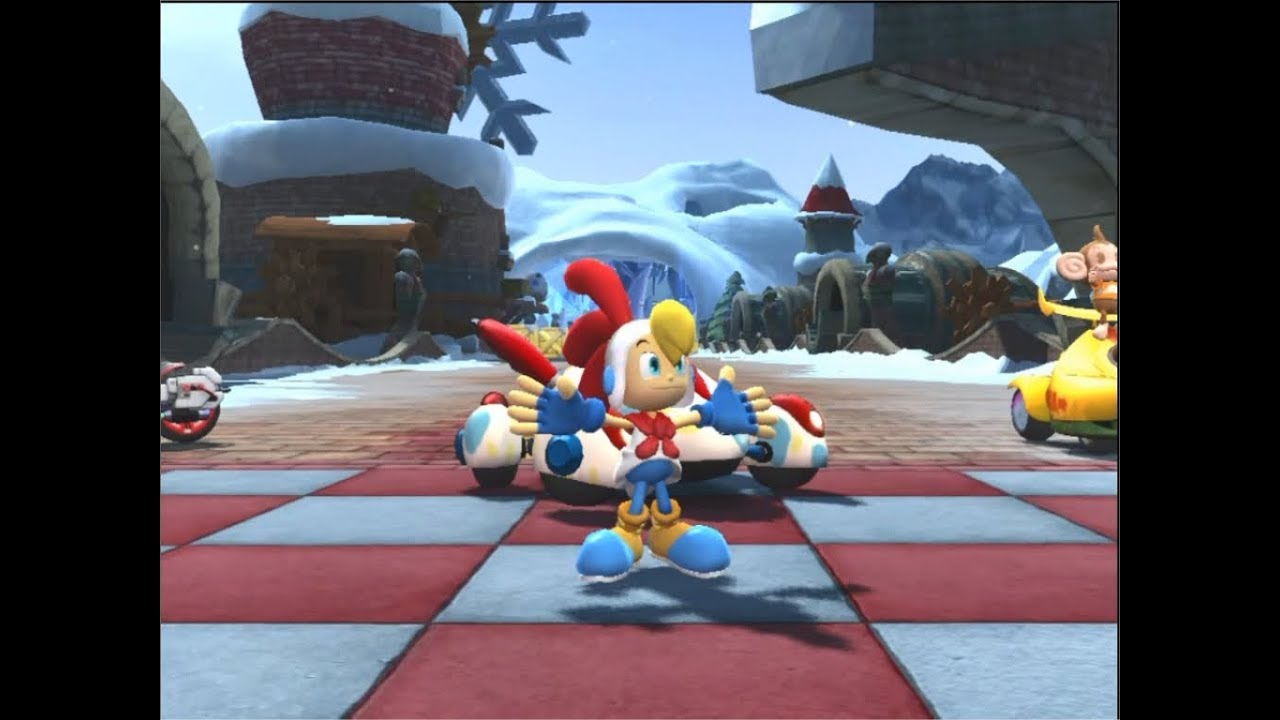 Sonic & Sega All-Stars Racing - PC - Billy Hatcher - Gameplay - YouTube