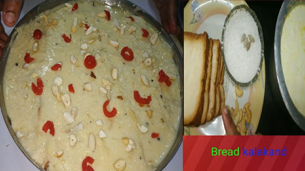 Happy diwali special Bread kalakand sweet recipe ...