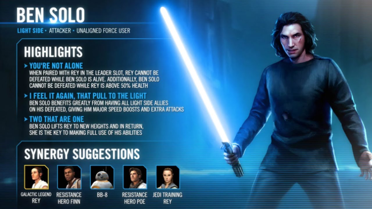 Ben Swolo Makes Rey Unkillable! SWGOH - YouTube