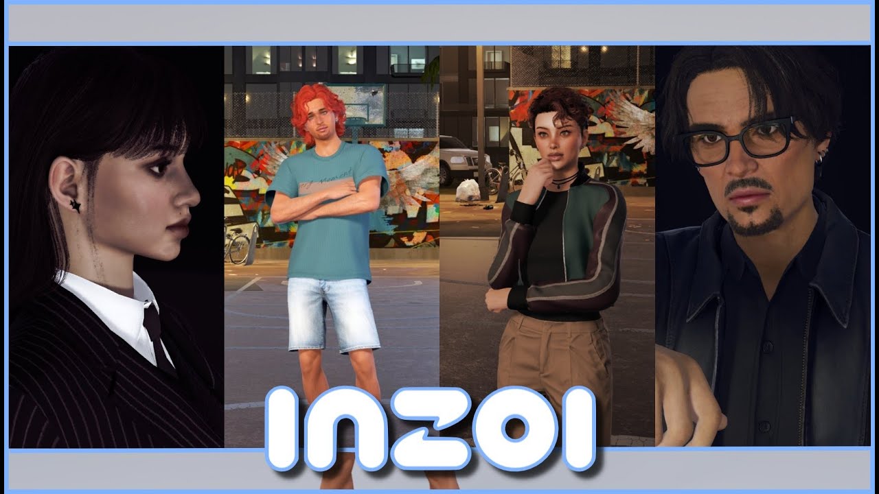 4 días, 4 Zois || INZOI Character Studio - YouTube