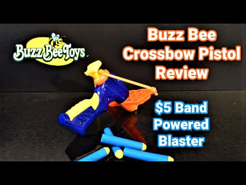 Buzz Bee Crossbow Pistol Review - YouTube
