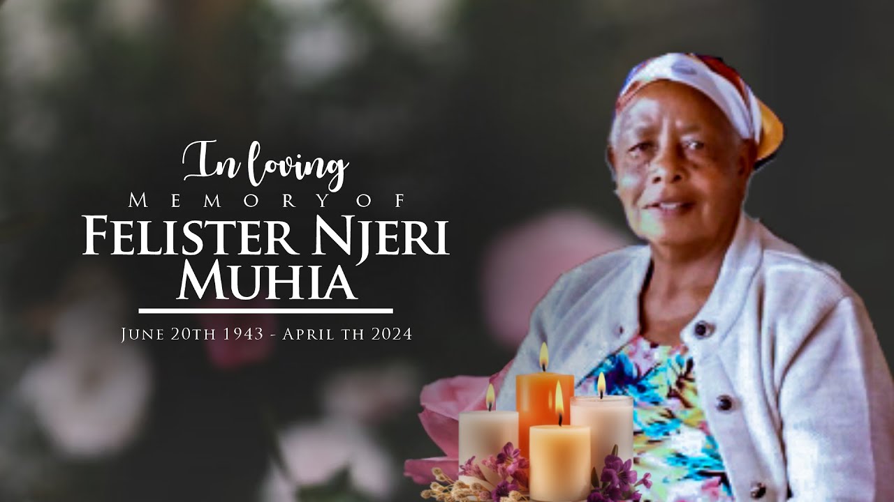 Felister Njeri Muhia Live Funeral Service - YouTube