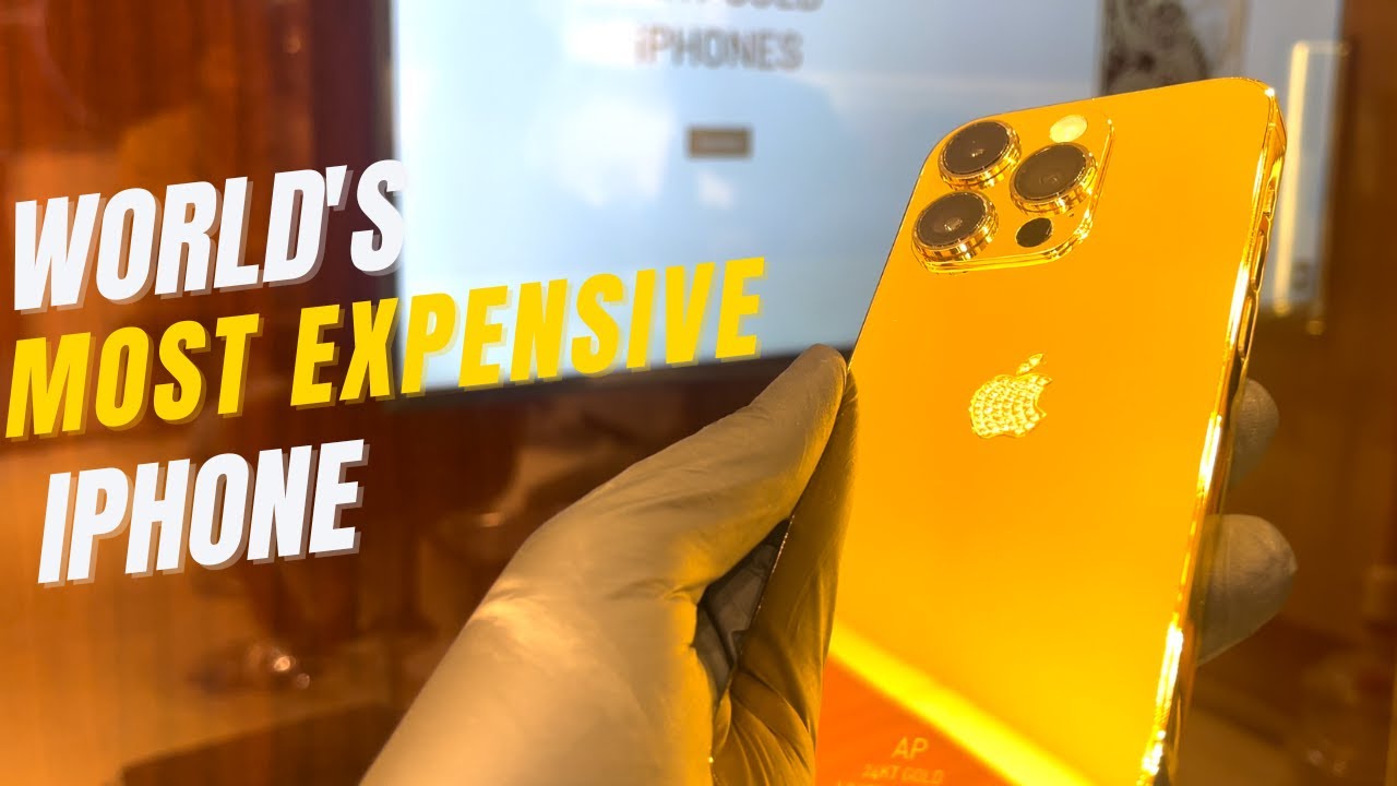 24 Karat Gold iPhone 14 Pro and Pro max | Luxury Gold iPhone 14 ...
