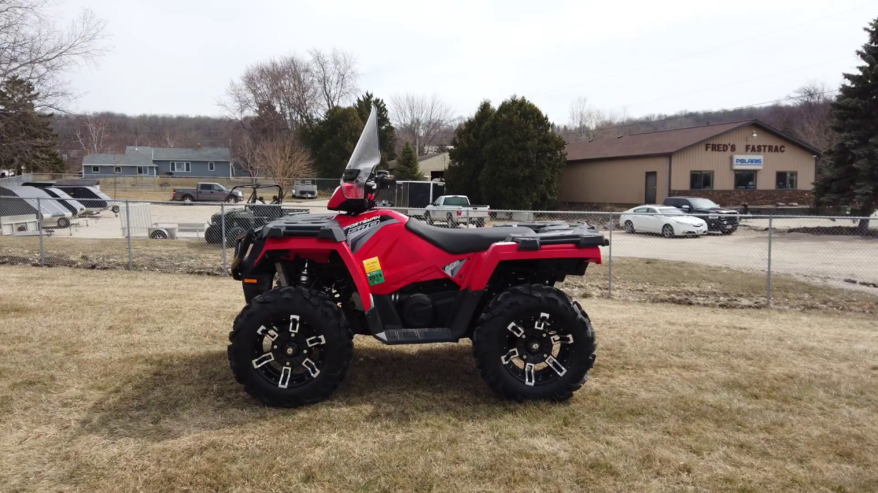 2017 Polaris Sportsman 570 efi atv with new big wheel kit and extras ...