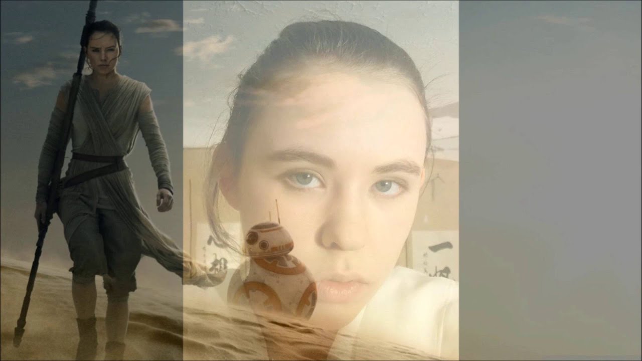 Rey from star wars 7 makeup tutorial - YouTube