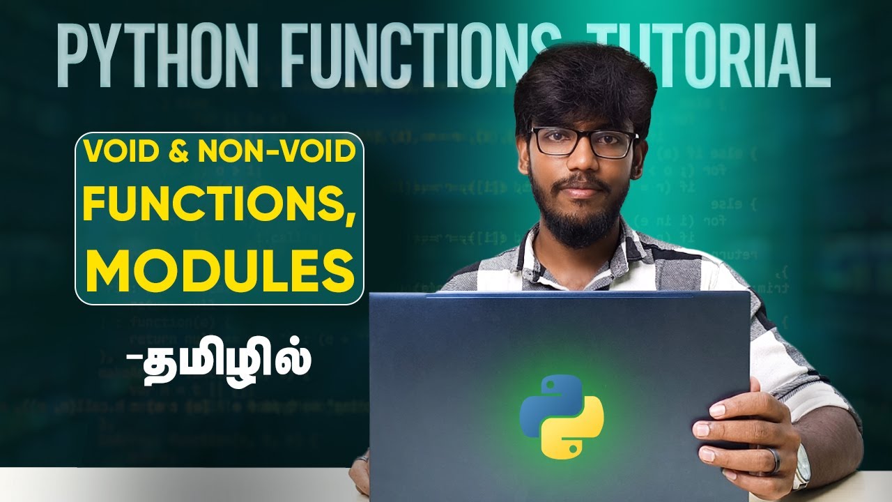 Master Python Functions And Modules Tamil Tutorial Python Tutorial 6713