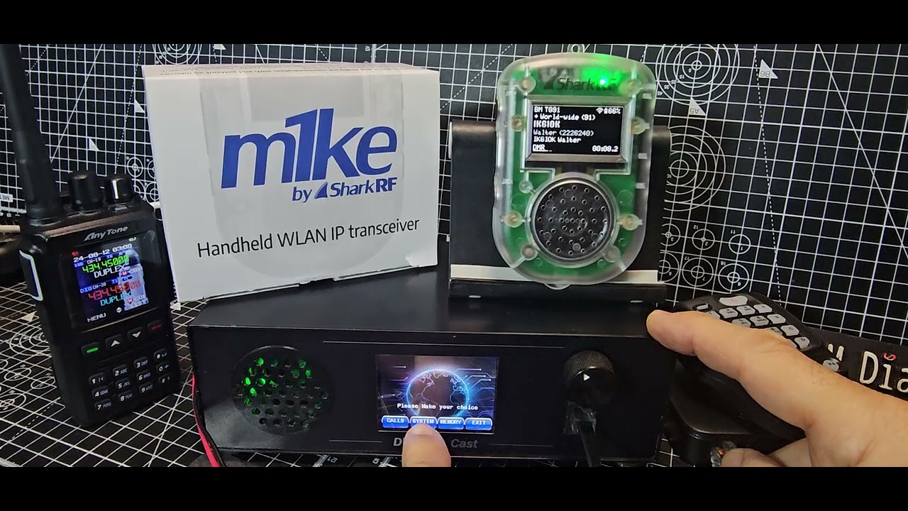 DV Mega Cast & m1ke SharkRF - Ip Transceivers - YouTube