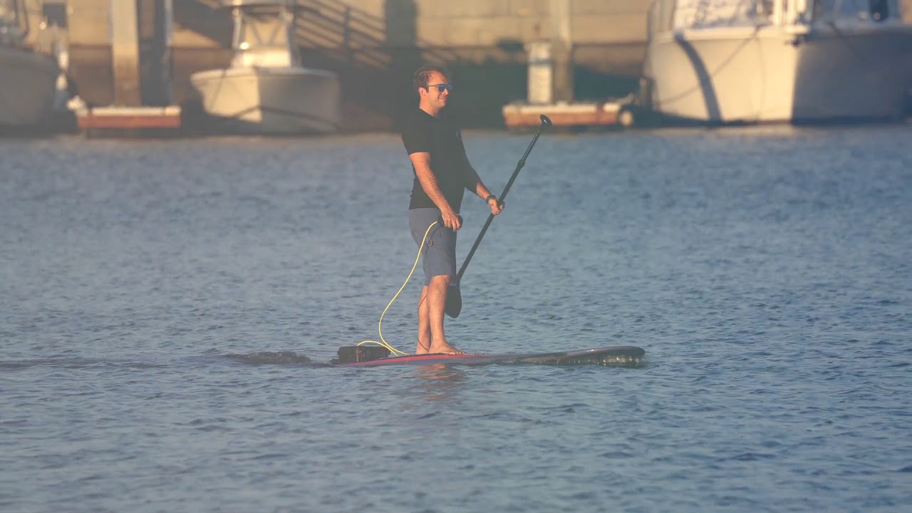 Thruster Commander: Stand-up Paddleboard Demo - YouTube