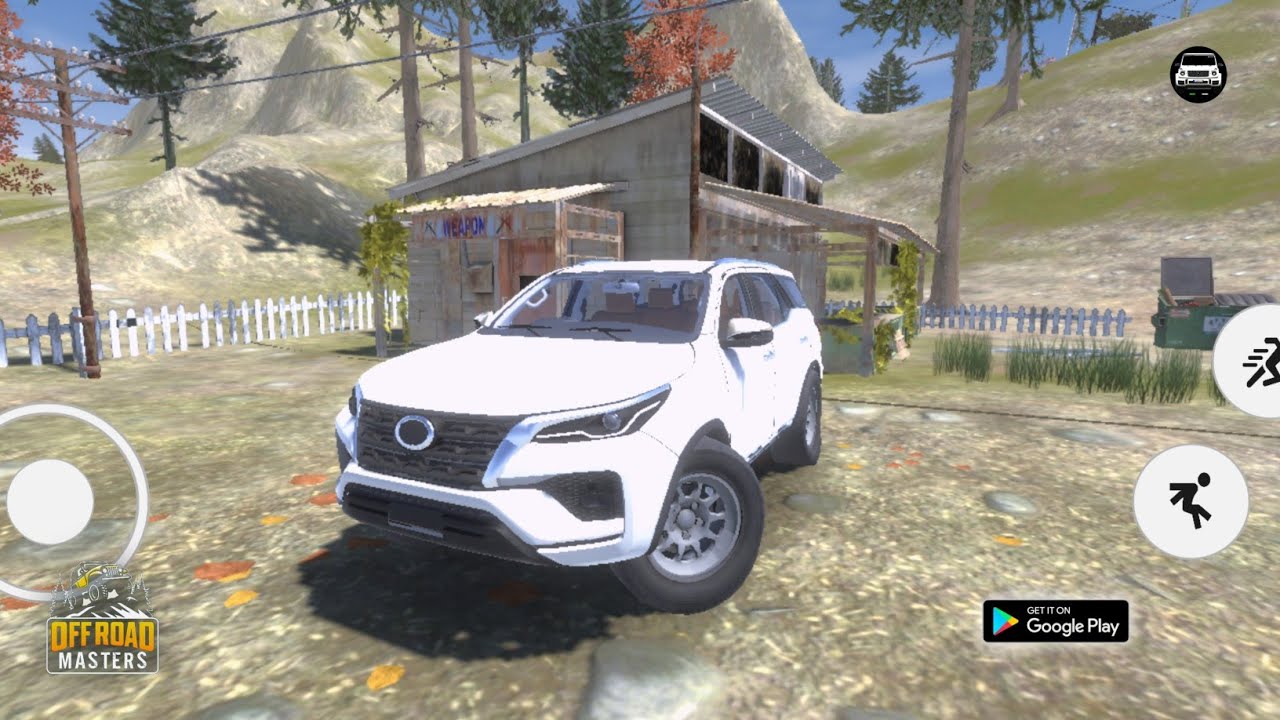 Toyota Fortuner Extreme Offroad driving Gameplay | Offroad Masters 4×4 ...