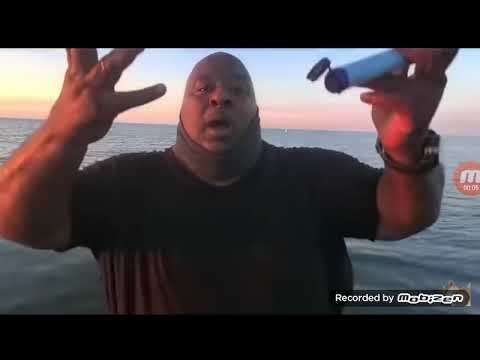 Man chugs the Ocean