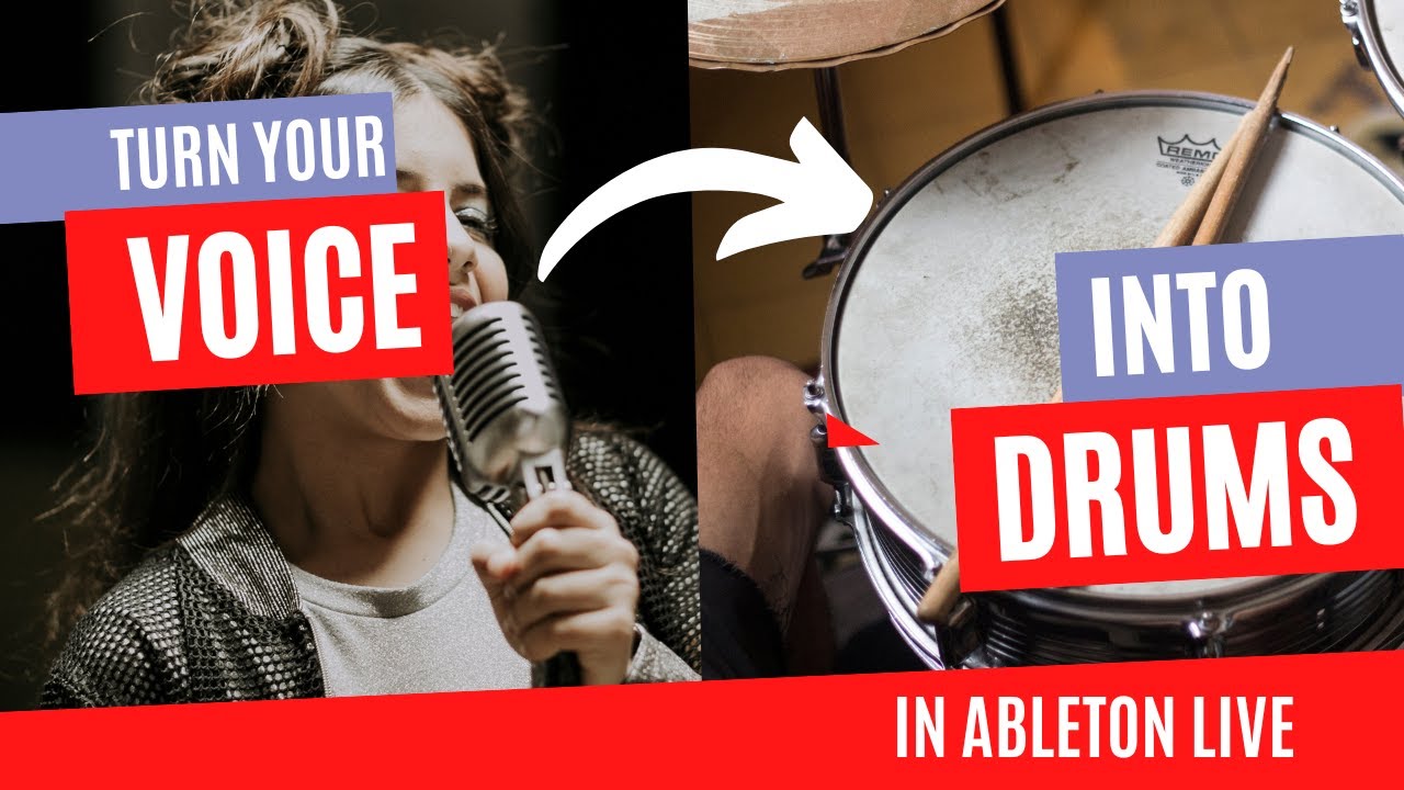 Convert your voice into drum sounds directly in Ableton Live (without ...