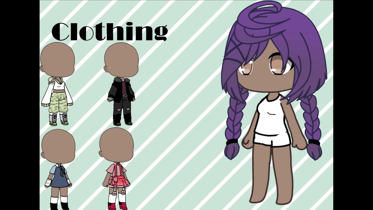 || Gacha Life || Character maker || - YouTube