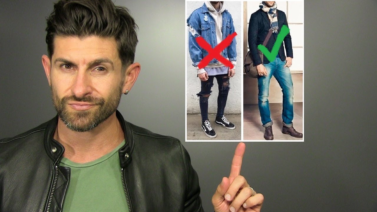 10 Ways YOUNG MEN Are Dressing WRONG! - YouTube