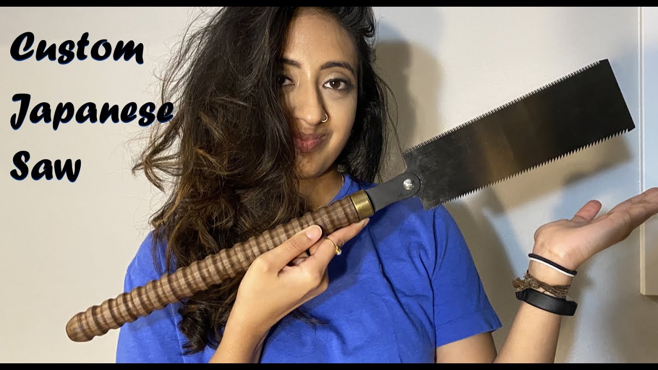 Custom Japanese Saw Handle - YouTube