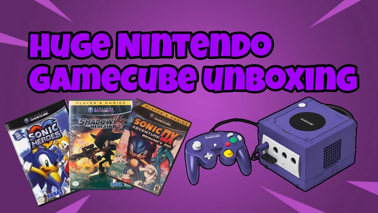 Huge GameCube Unboxing! - YouTube