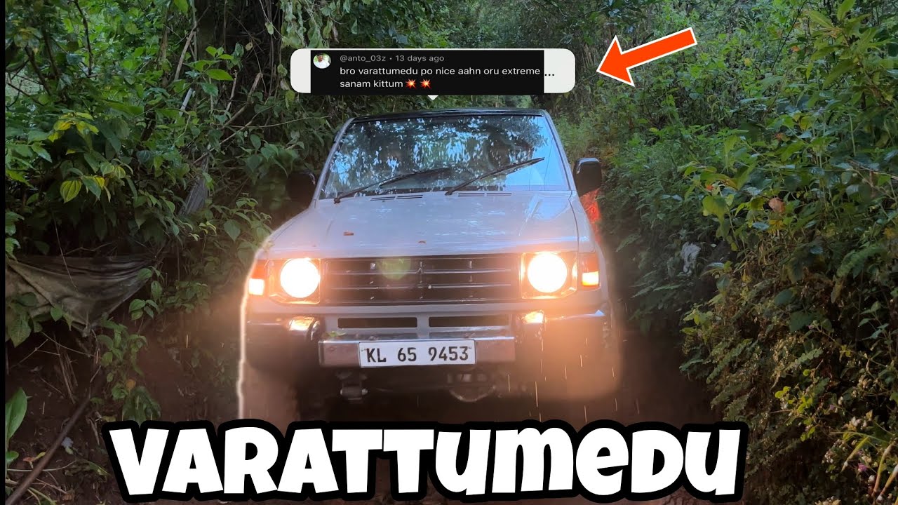 One of the toughest OFF-ROAD trails in Kerala | Varattumedu | Fishing ...