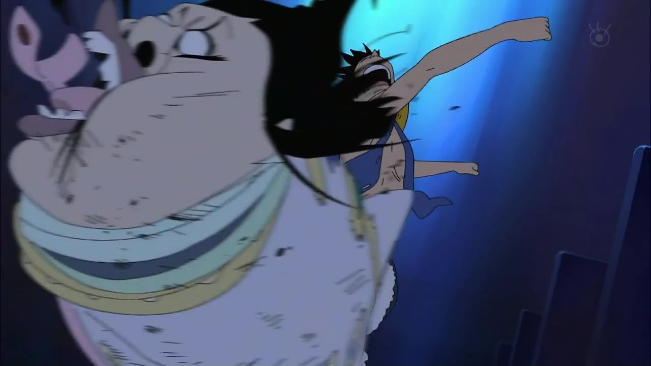 One Piece Great Scenes OST - Luffy Punches Celestial Dragon Saint ...