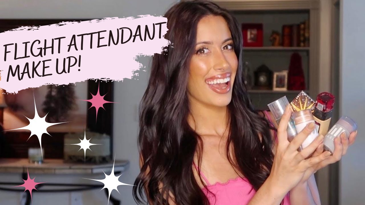 Everyday Flight Attendant Makeup! - YouTube