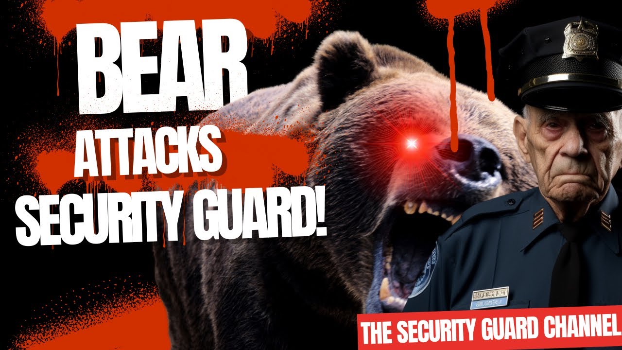 Must-See Footage: Security Guard's Shocking Bear Encounter - YouTube