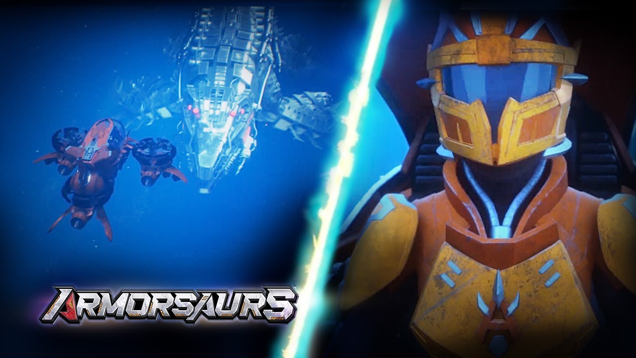 Underwater Dinosaur Battle | Armorsaurs - YouTube