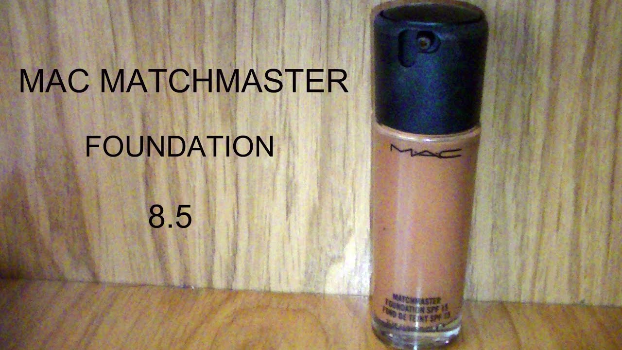 New foundation- MAC Matchmaster - YouTube