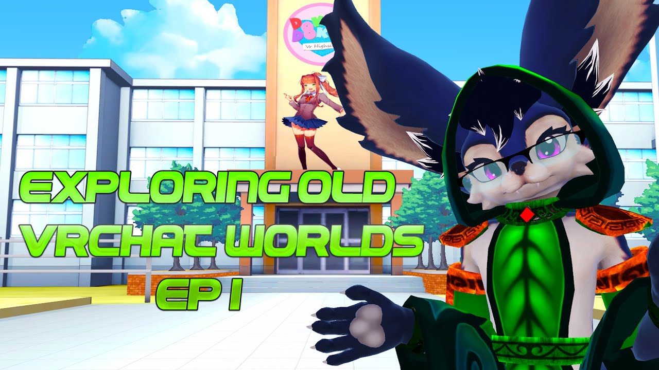 Exploring old vrchat worlds - EP 1 - YouTube