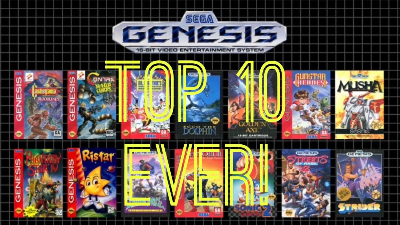 Ultimate Countdown: Top 10 Sega Genesis Games Ever! - YouTube