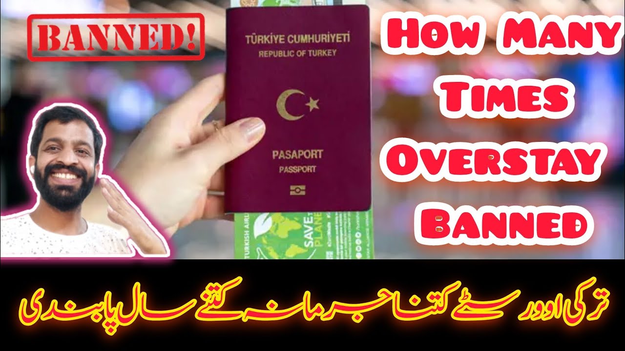 How Much Overstay Fine In Turkey 2024 | How Many Times Banned Turkey ...