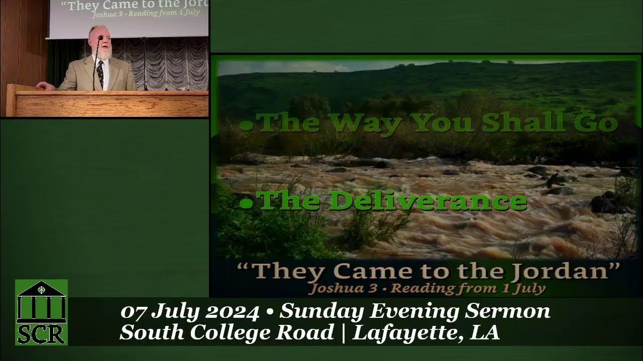 07 July 2024 • Sunday Evening Sermon - YouTube