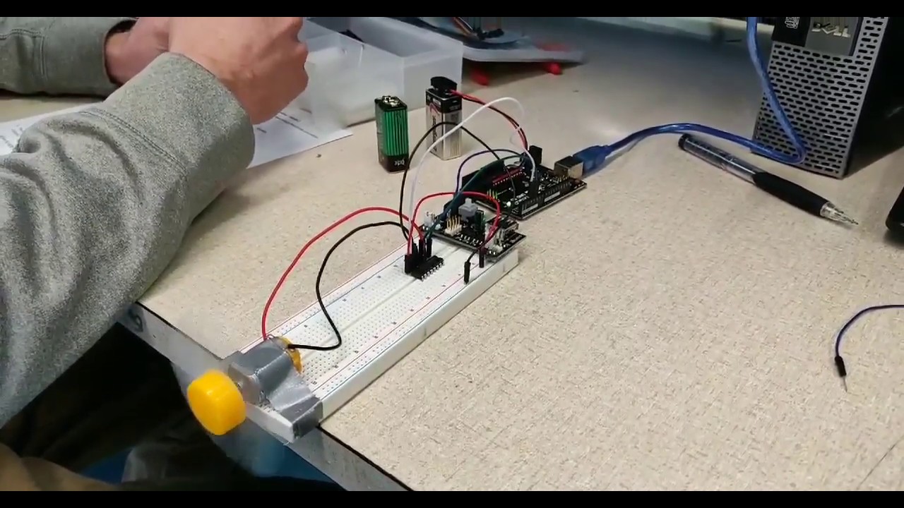 Arduino Elegoo Dc Motor Operation Youtube
