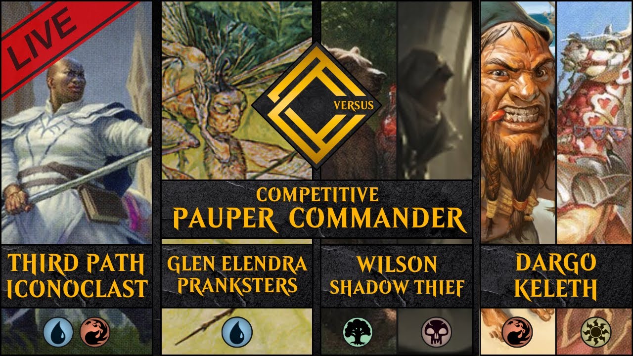 Pauper Commander (cPDH) Third Path Iconoclast / Dargo+Keleth / Wilson ...