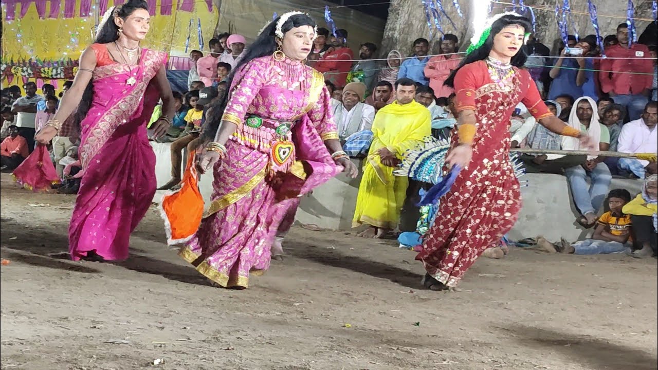 Sakhi nach | ostad sudam kumar chhau nach | purulia chhau nach | chhau ...