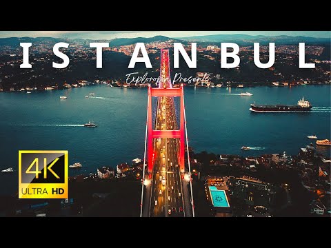 Istanbul, Turkey 🇹🇷 in 4K ULTRA HD HDR 60FPS Video by Drone