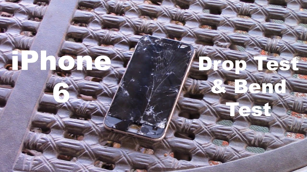 iPhone 6 Drop Test & Bend Test - YouTube