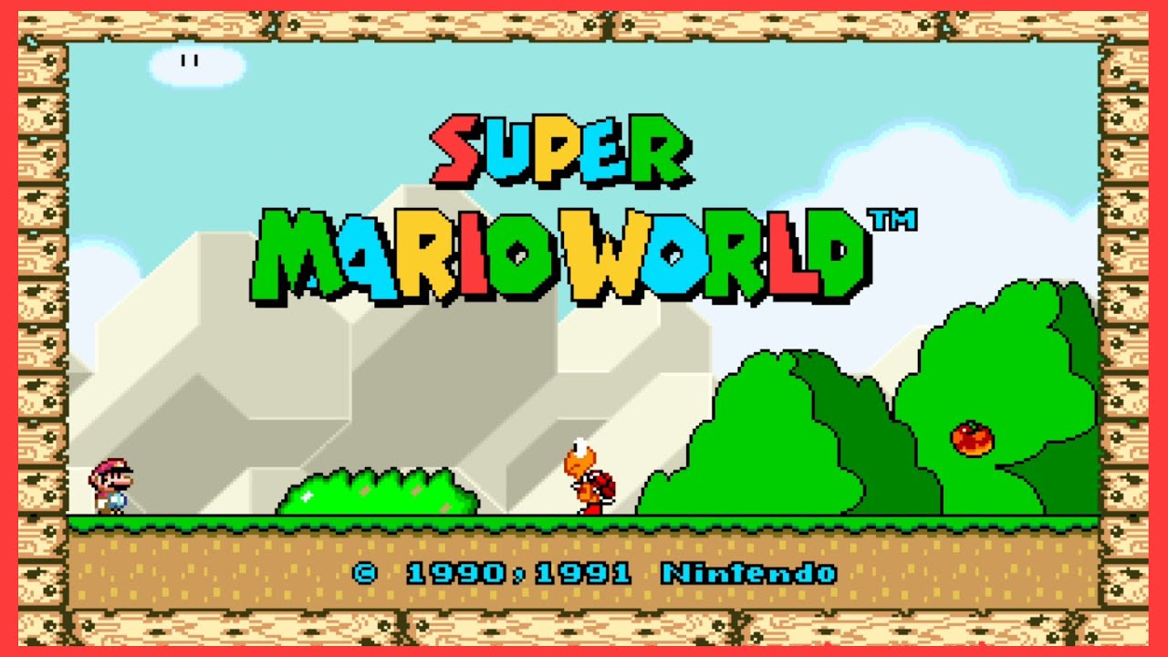 Super Mario World Widescreen | ᴴᴰ 60fps | Ep. 1 (No Commentary) - YouTube