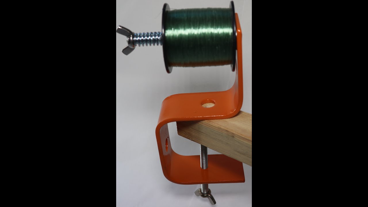 Fishing Line Winder - YouTube