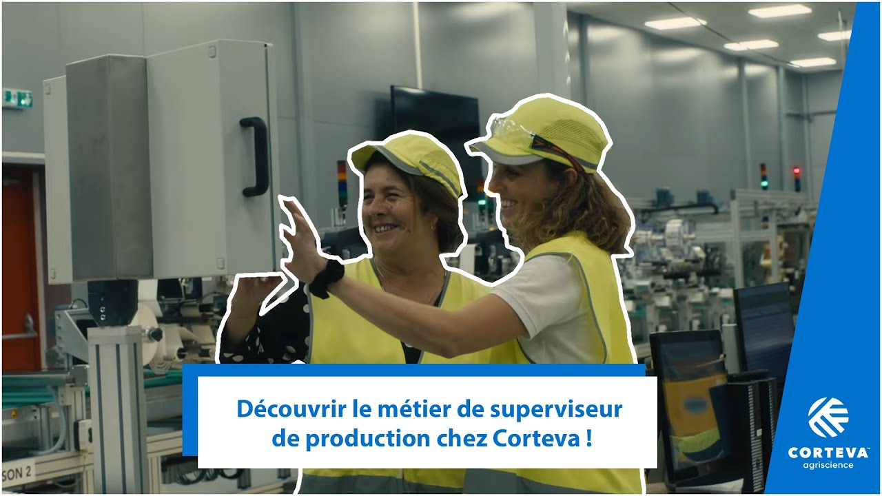Lise, superviseur de production, vous explique son métier chez Corteva - YouTube