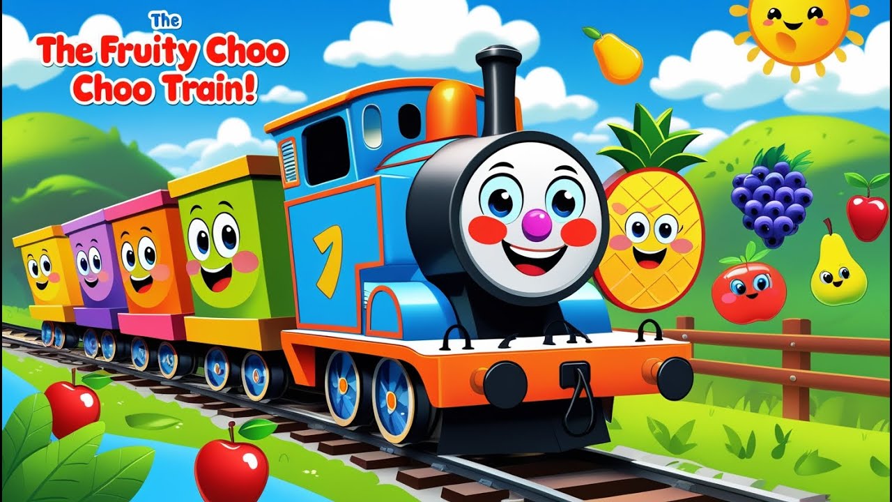 The Fruity Choo Choo Train Ride! 🚂🍇 Fun for Kids - YouTube