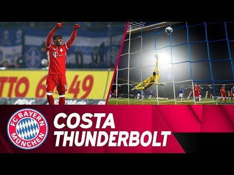 Costa's Knaller entscheidet Hinspiel beim SV Darmstadt 98 | Saison 2016/17