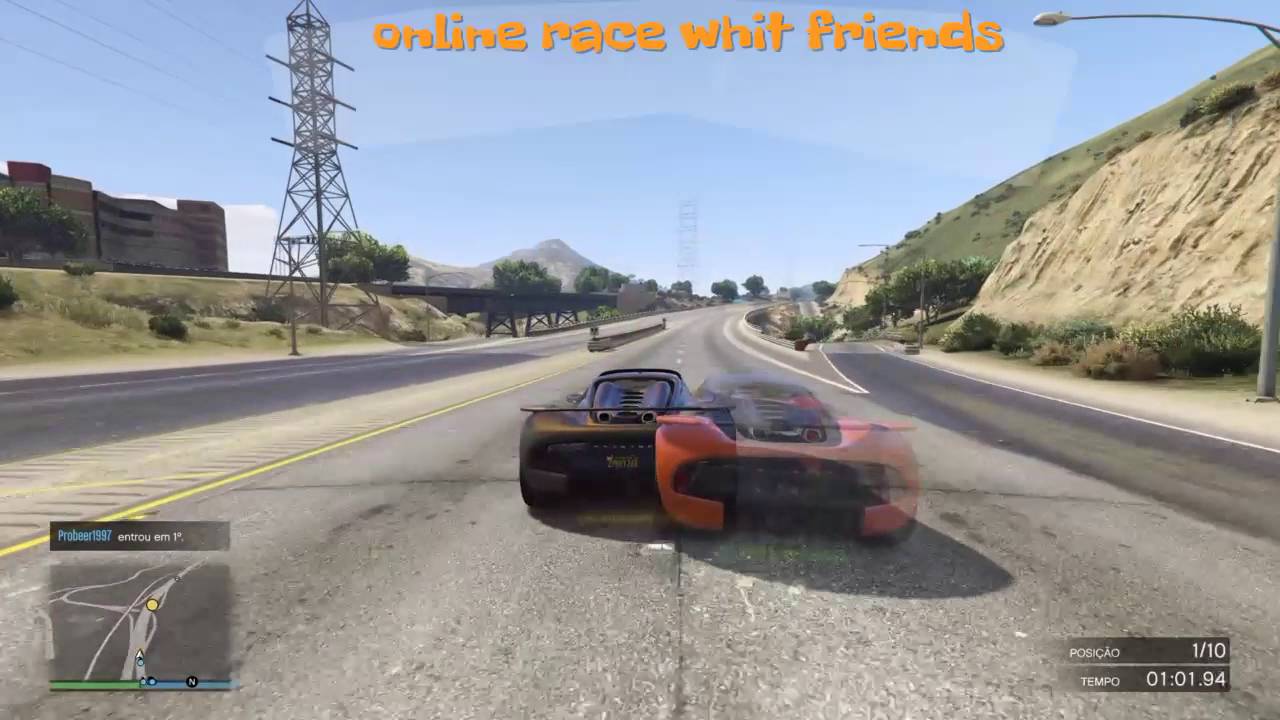 Gta v online race - YouTube