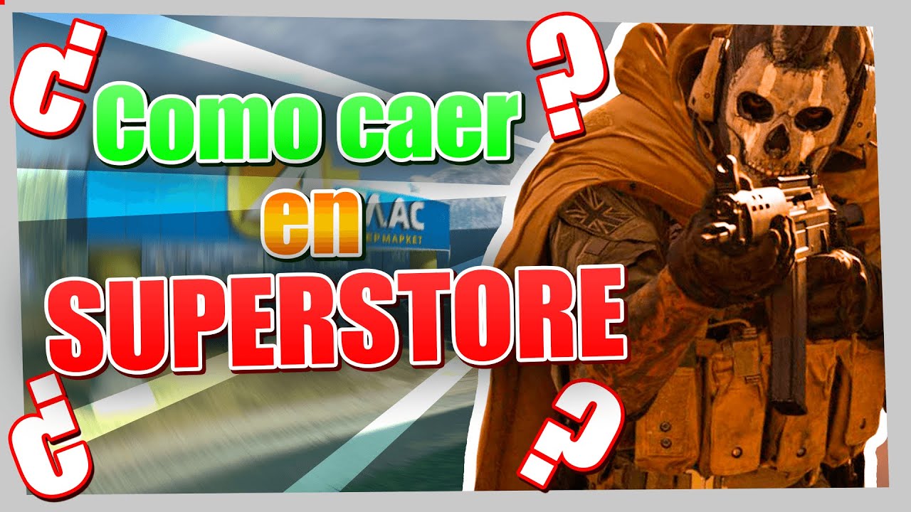 Como caer en SUPERSTORE WARZONE /Como INICIAR una PARTIDA de WARZONE ...
