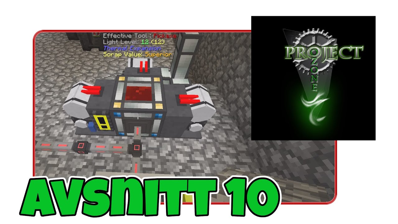 Modded Minecraft: Project Ozone | heat generators | Avsnitt 10 [Svenska ...