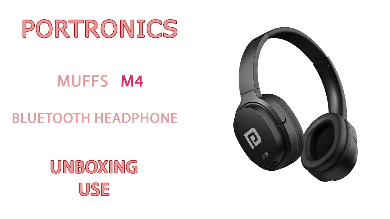 Headphone unboxing Portronics muffs m4 - YouTube