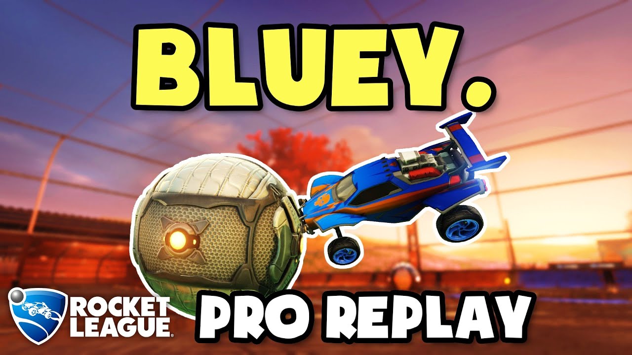 bluey. Pro Ranked 2v2 POV #87 - Rocket League Replays - YouTube