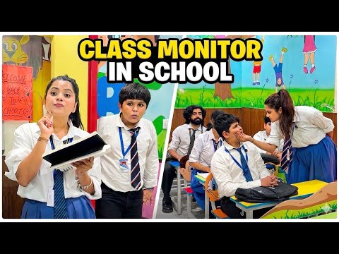 Every Class Monitor ever 👧🏼 |sejalgaba |school