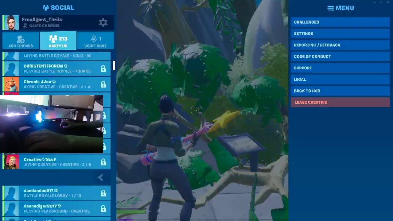 A wild handcam stream approaches - YouTube