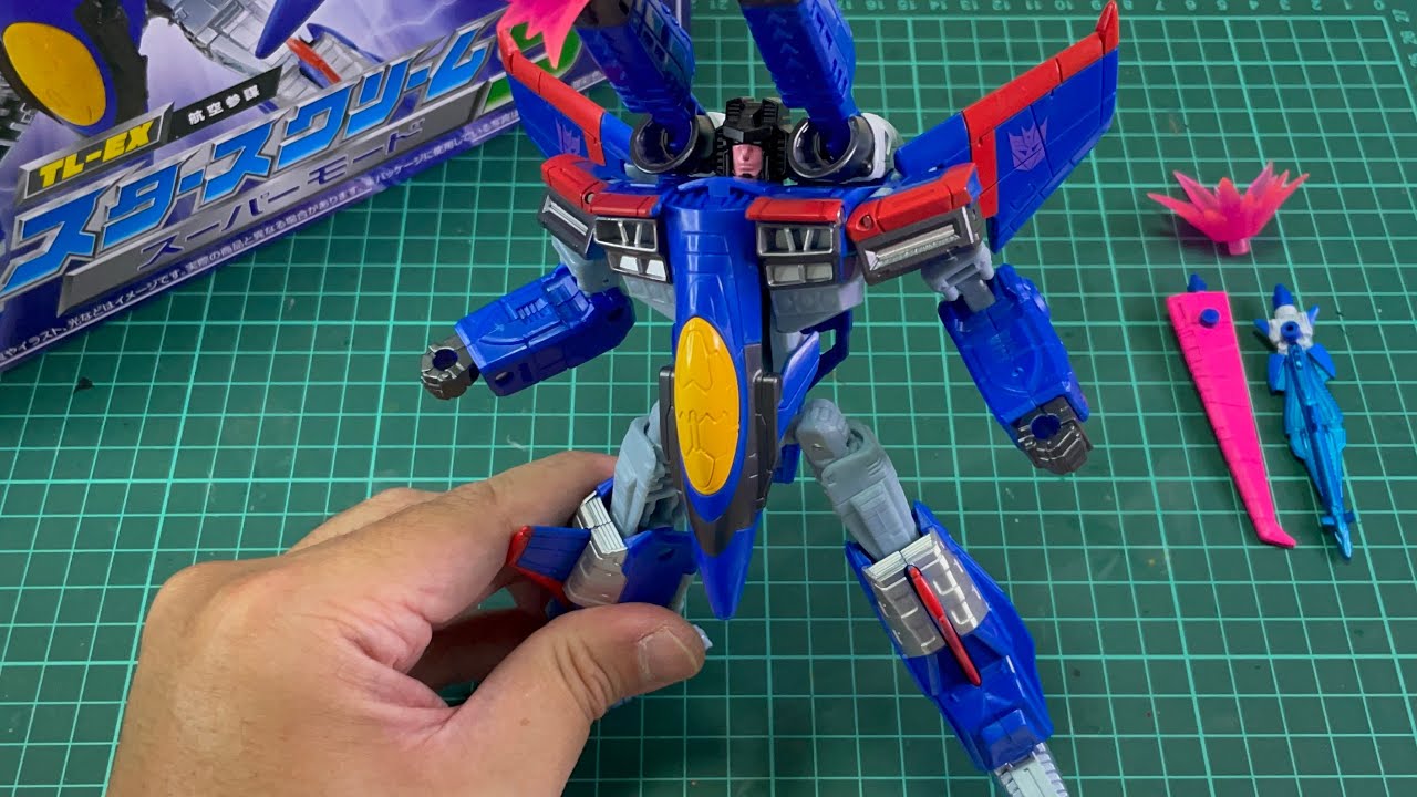 Transformers Legacy TL-EX Armada Universe Starscream Super Mode (Robot ...