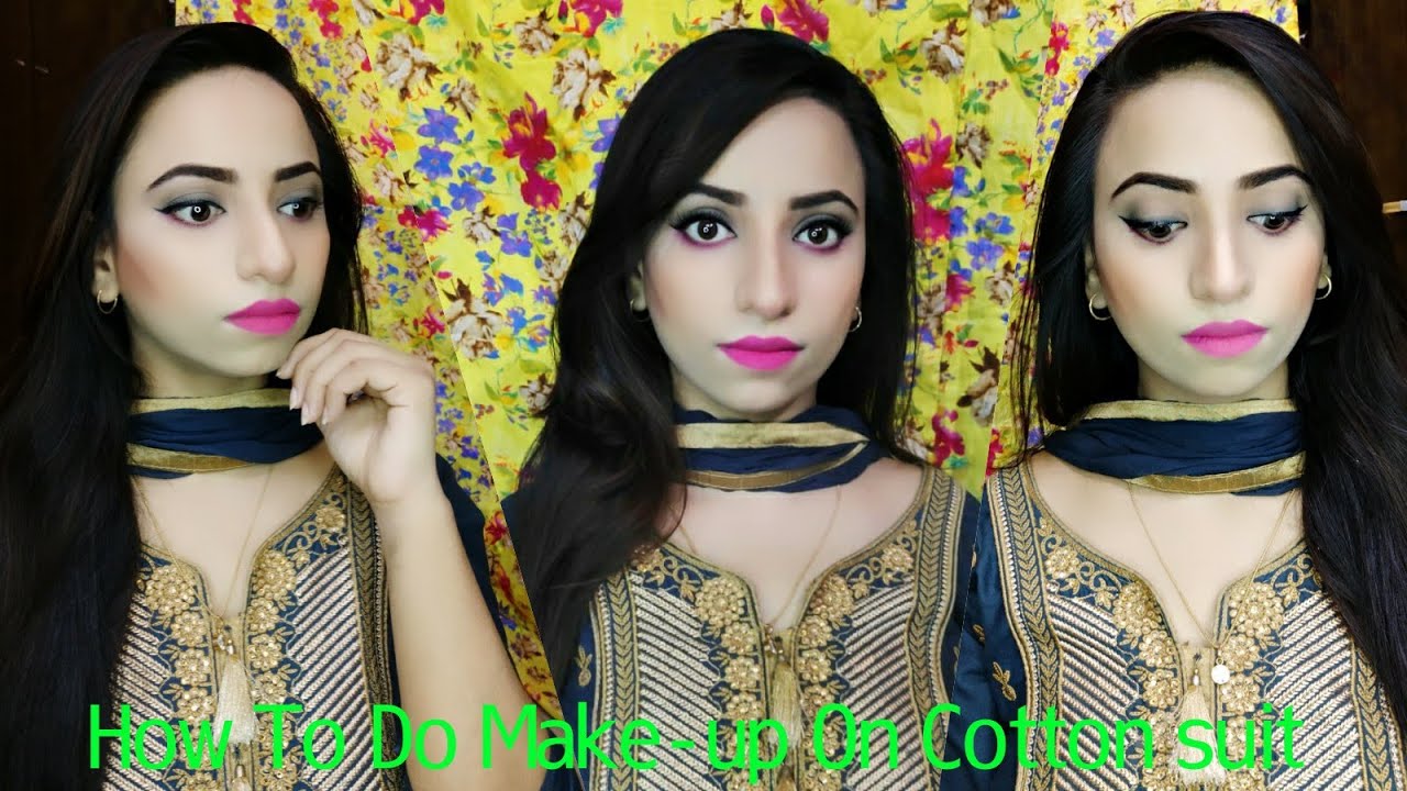 TRADITIONAL INDIAN MAKEUP TUTORIAL | SIMPLE & EASY | EID MAKEUP ...