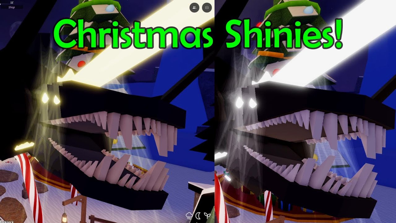 All Shiny Variants of the Christmas Fisch!!! Roblox Fisch - YouTube