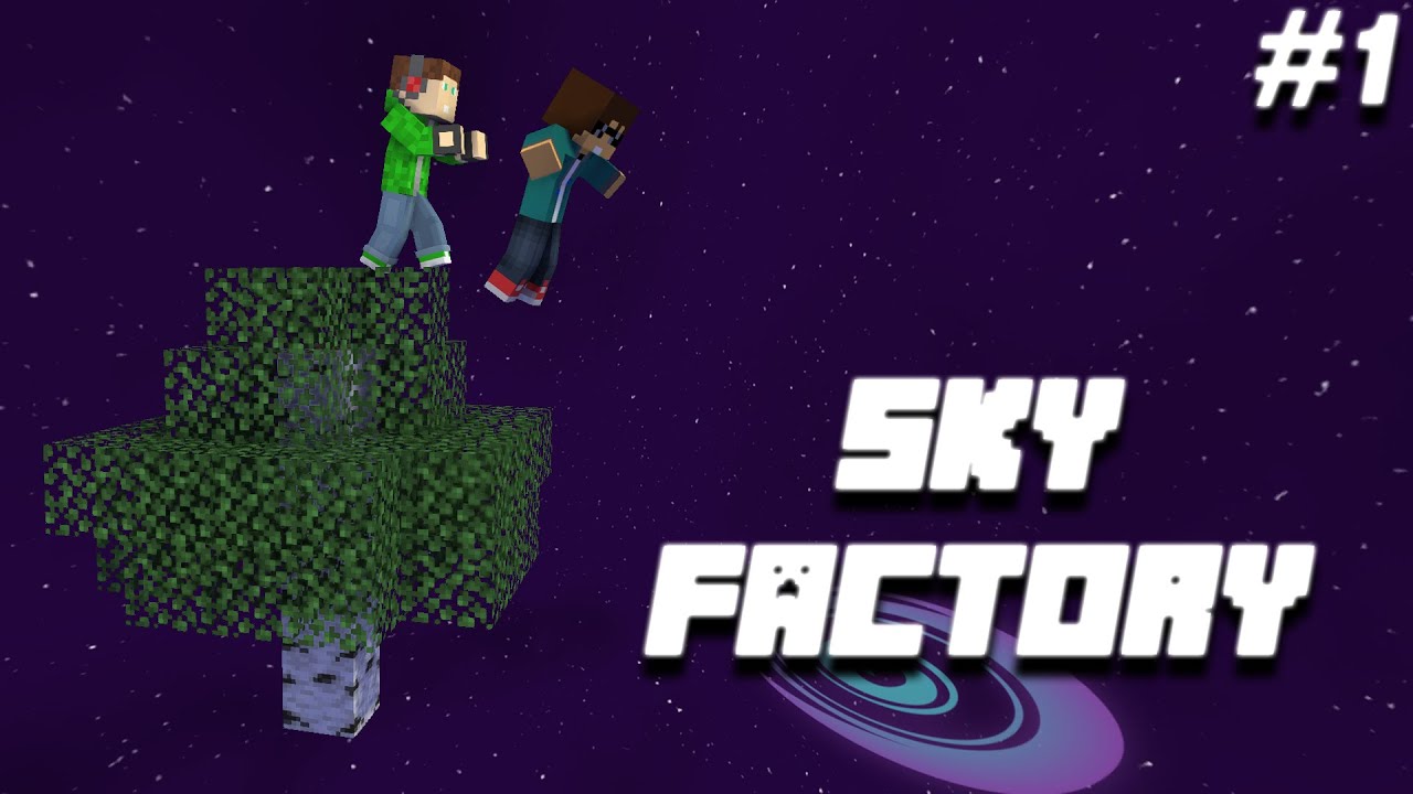 Sky Factory 4 | The Story of Tree Breaking | Minecraft Modpack in Hindi ...